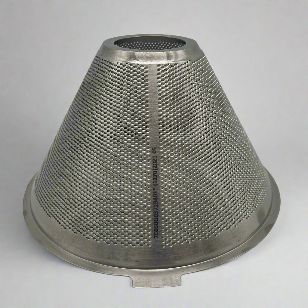 0.050" (14-Mesh) Grater Hole Screen for Quadro U20 Comil, OEM Part# 7C ...