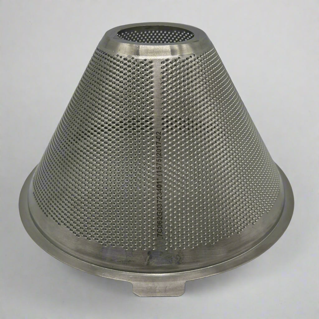 0.062" (12-Mesh) Grater Hole Screen for Quadro U20 Comil, OEM Part# 7C ...