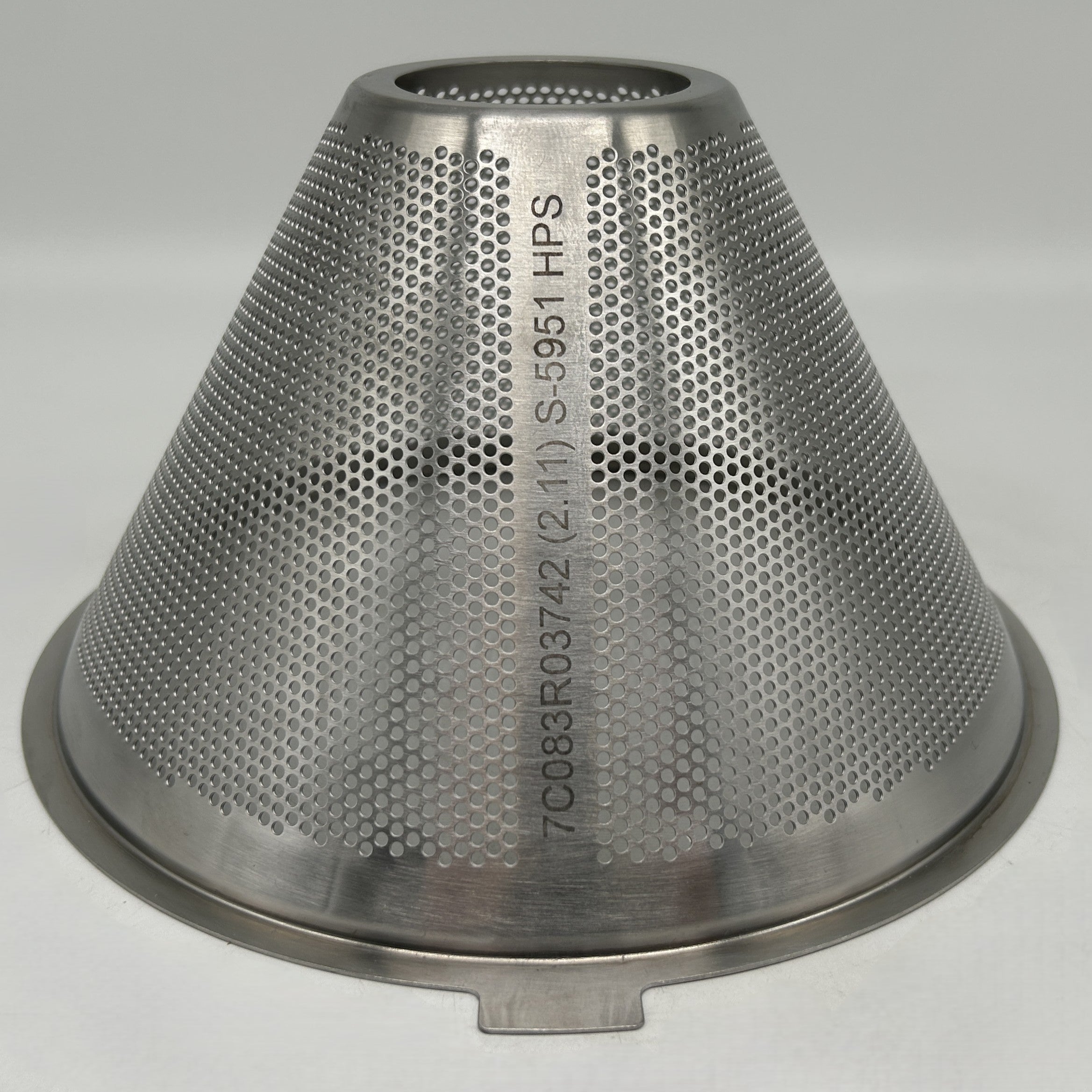 0.083" (9-Mesh) Round Hole Screen for Quadro Comil U20, OEM Part# 7C08 ...