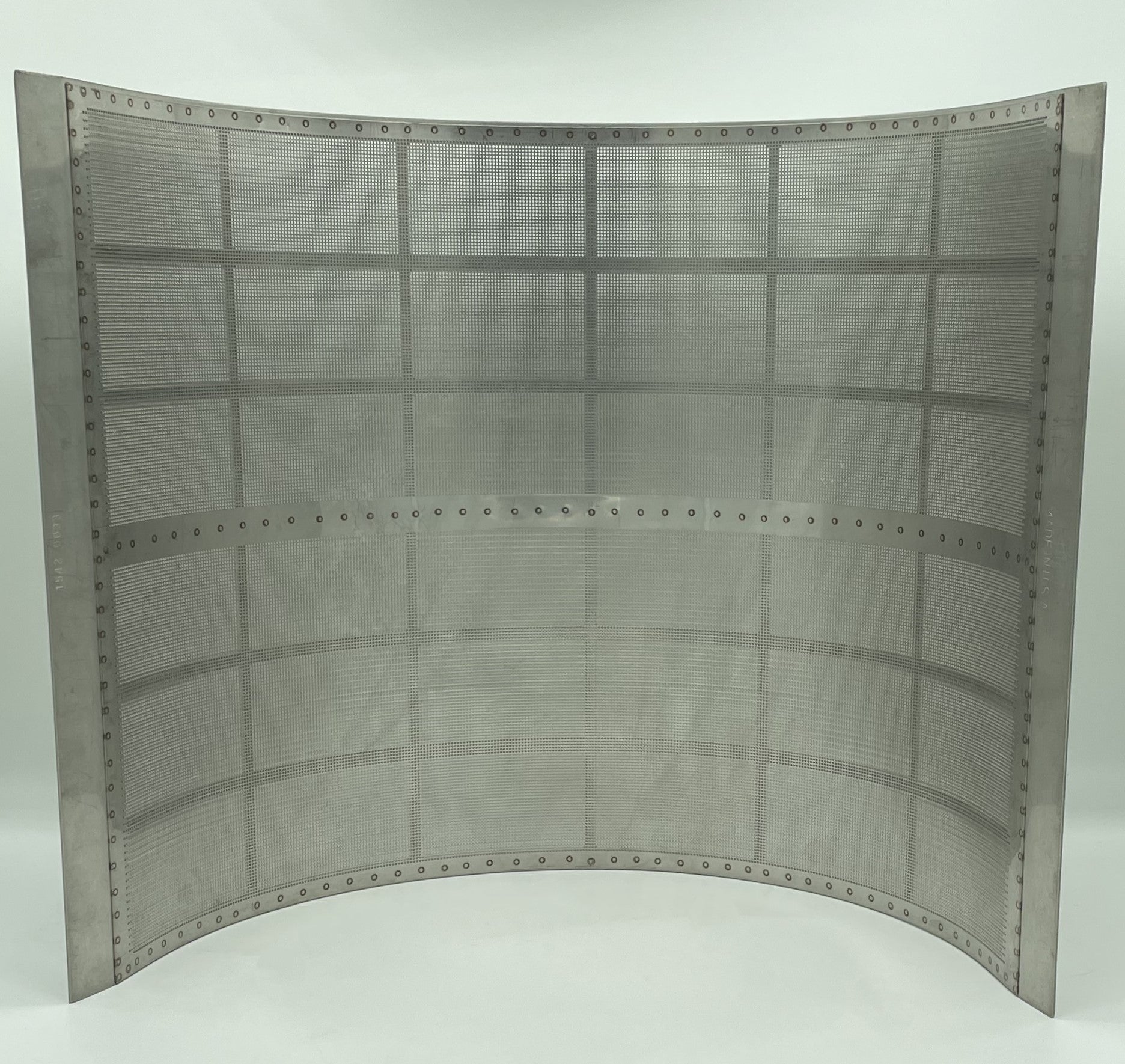 0.033" (20-Mesh) Round Hole Screen for Fitzpatrick D12/DKASO12 Fitzmil ...