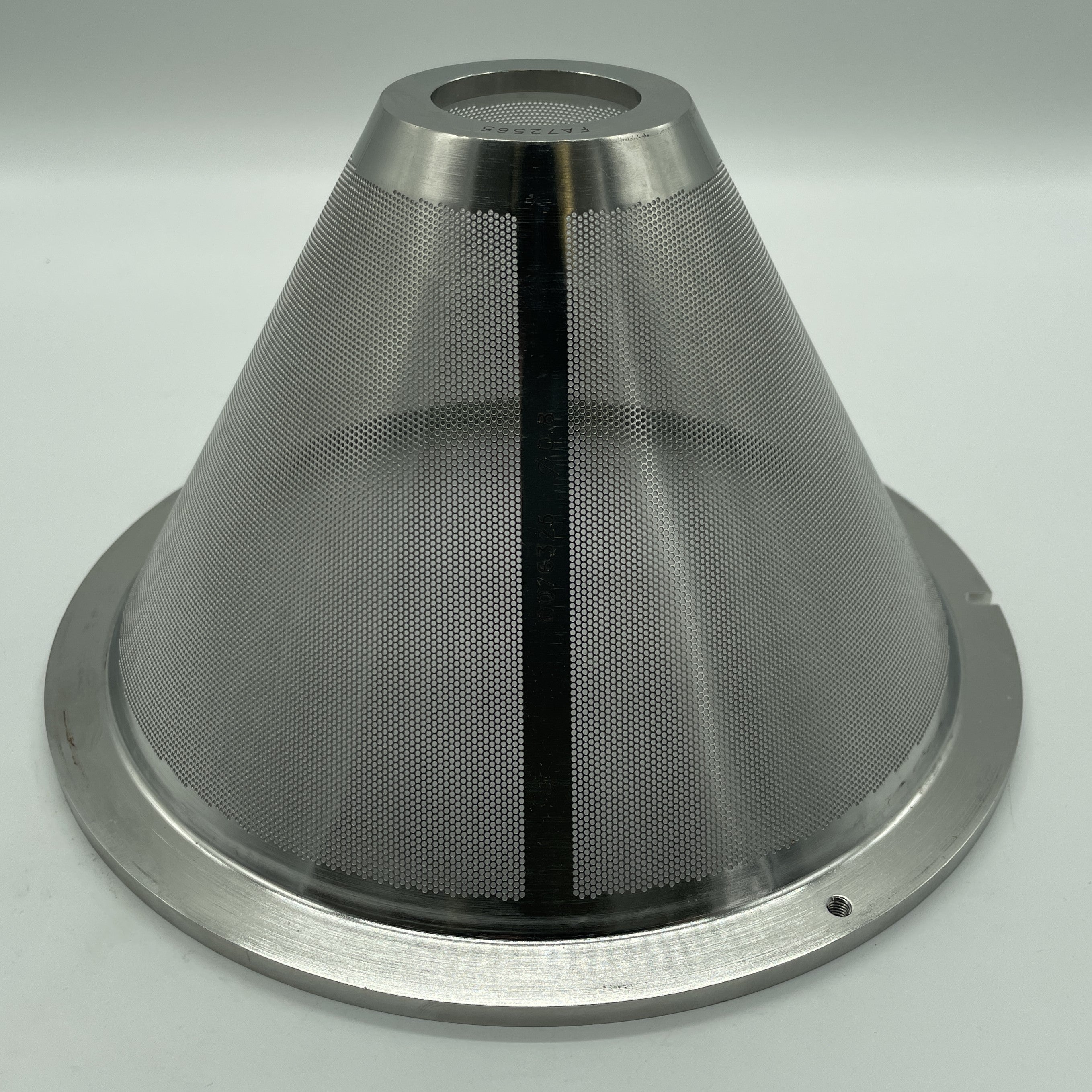 0.8 mm Round Hole Conical Sieve Insert for Bohle BTS 200, OEM Part# 00 ...