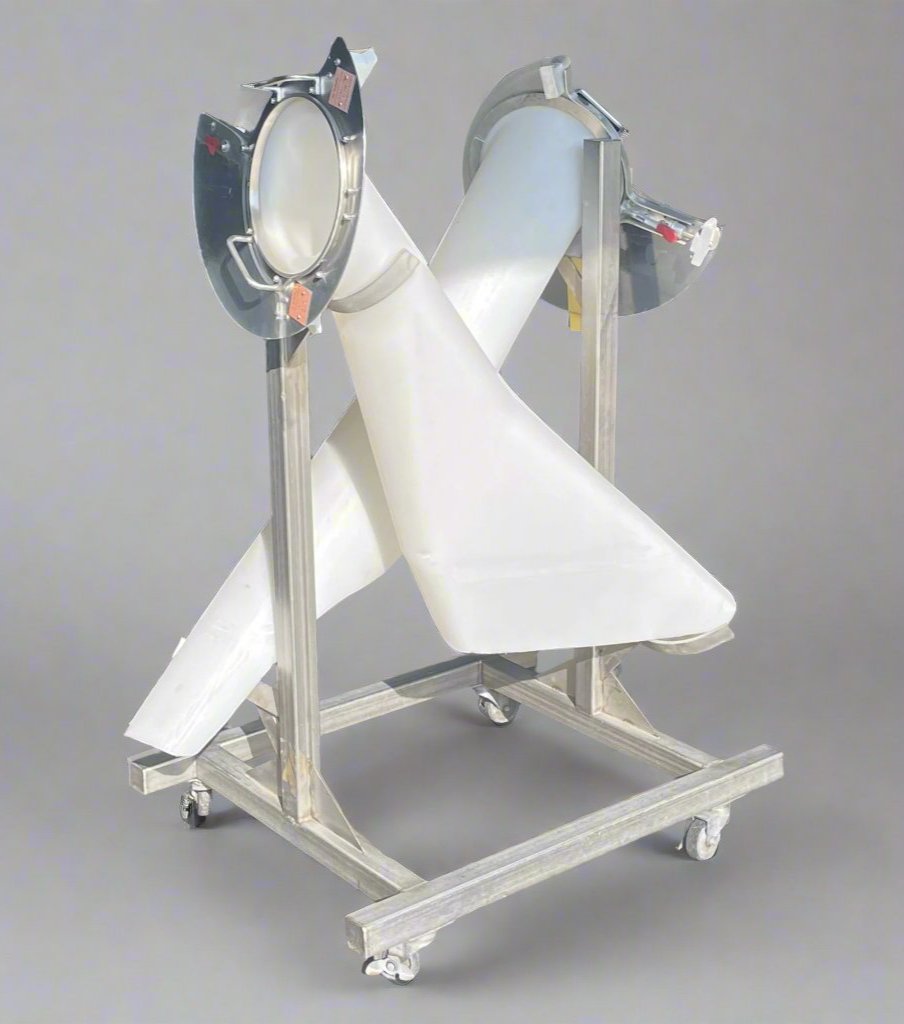 Tablet Coater Discharge Tube, Double Chute – PharmParts