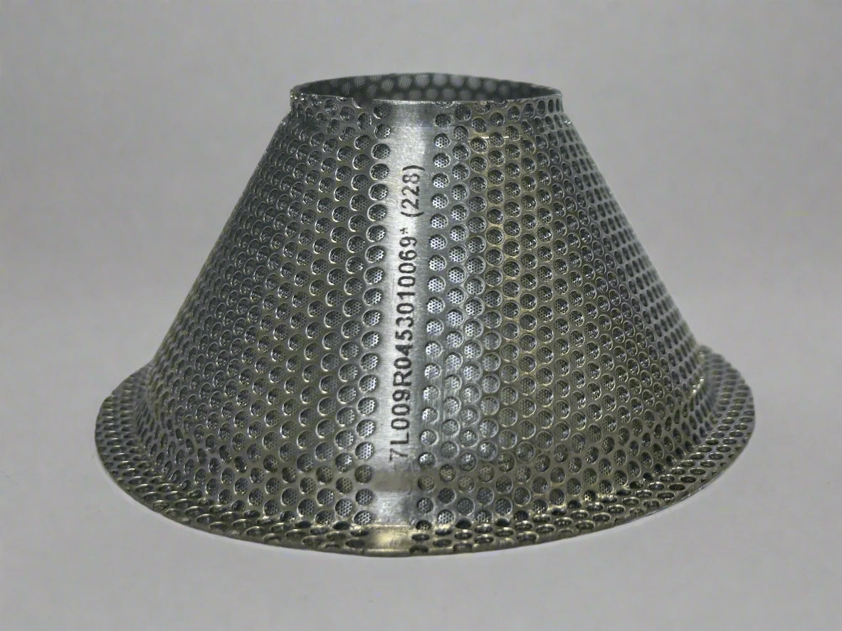 0.009" (60-Mesh) Round Hole Screen for Quadro Comil U5, OEM Part# 7L00 ...