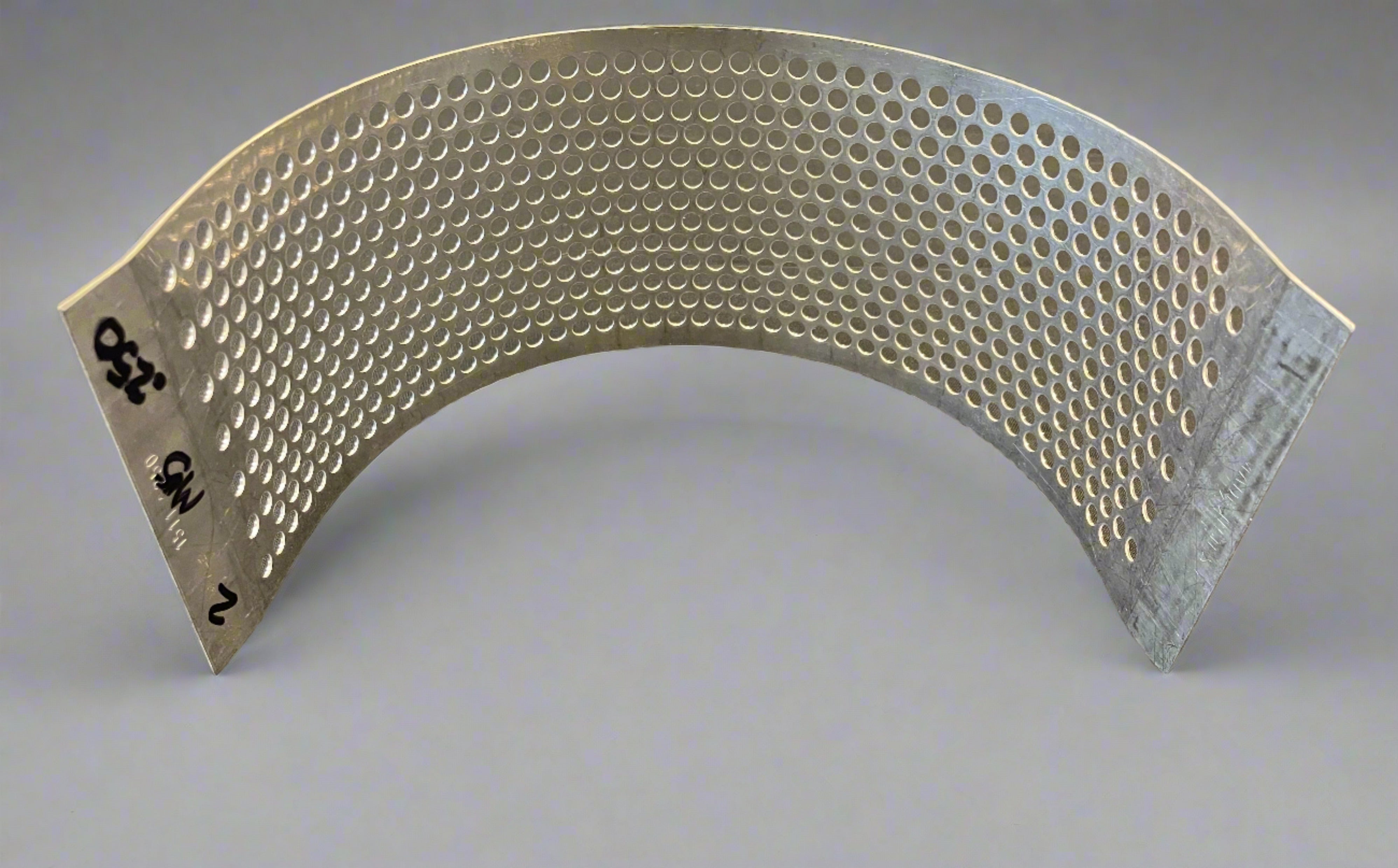 0.250" (1/4"-mesh) Round Hole Screen for Fitzpatrick M5A Fitzmill, OEM ...