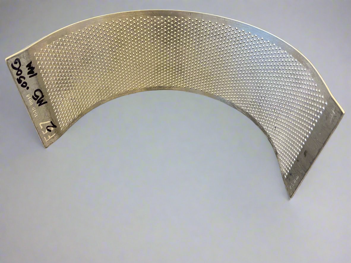 0.050" (14-Mesh) Rasping Screen for Fitzpatrick M5A Fitzmill, OEM Part ...