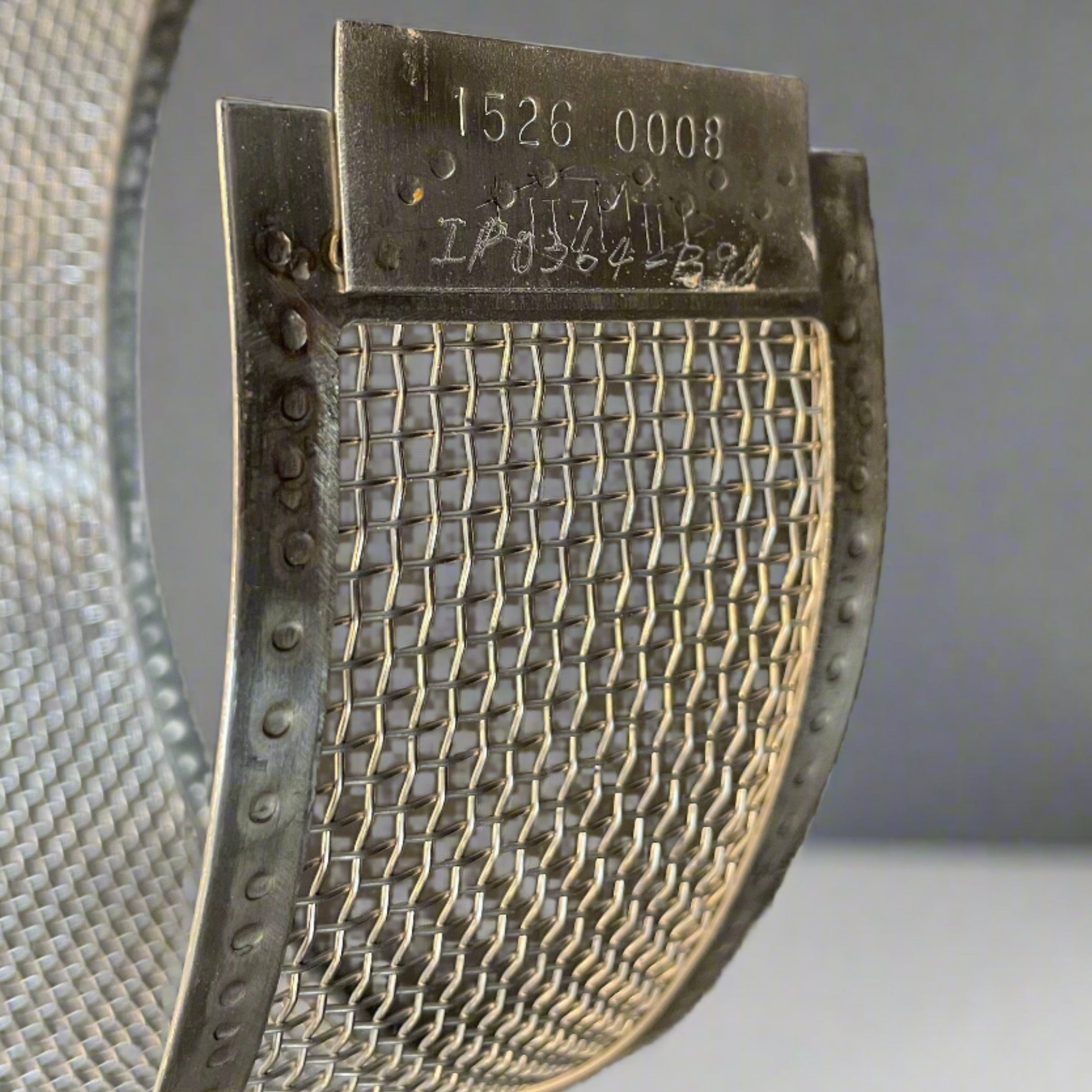 8-Mesh Screen for Fitzpatrick Model J Homoloid Mill, OEM Part# 1526 00 ...