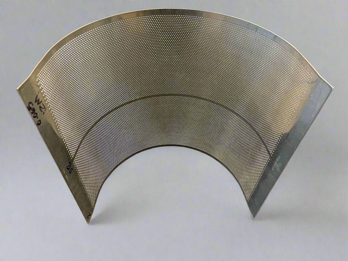 0.065" (12-Mesh) Round Hole Screen for Fitzpatrick D12 Fitzmill, OEM P ...