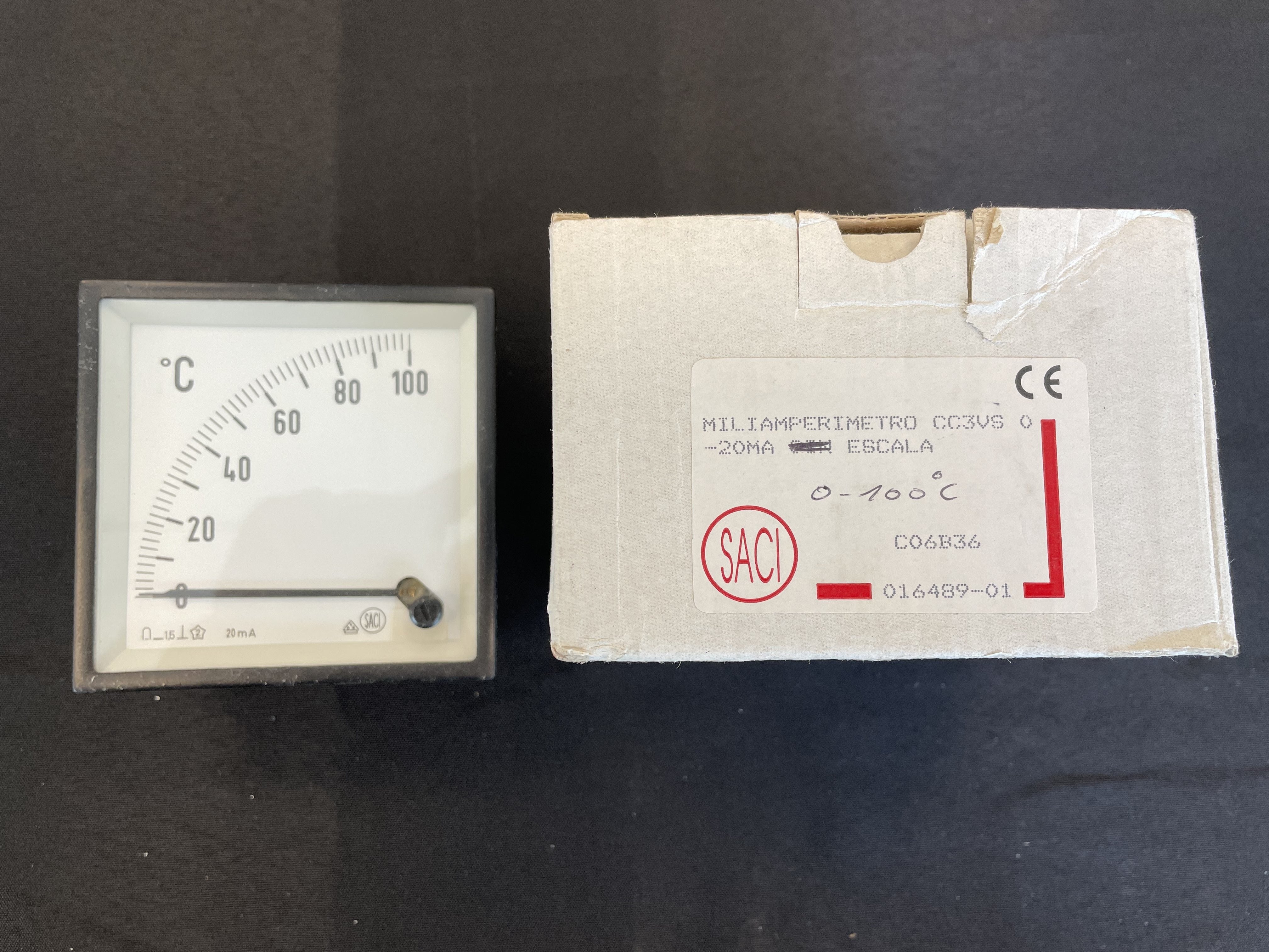 Thermometer 0 to 100 Celsius for Collette Mixer – PharmParts