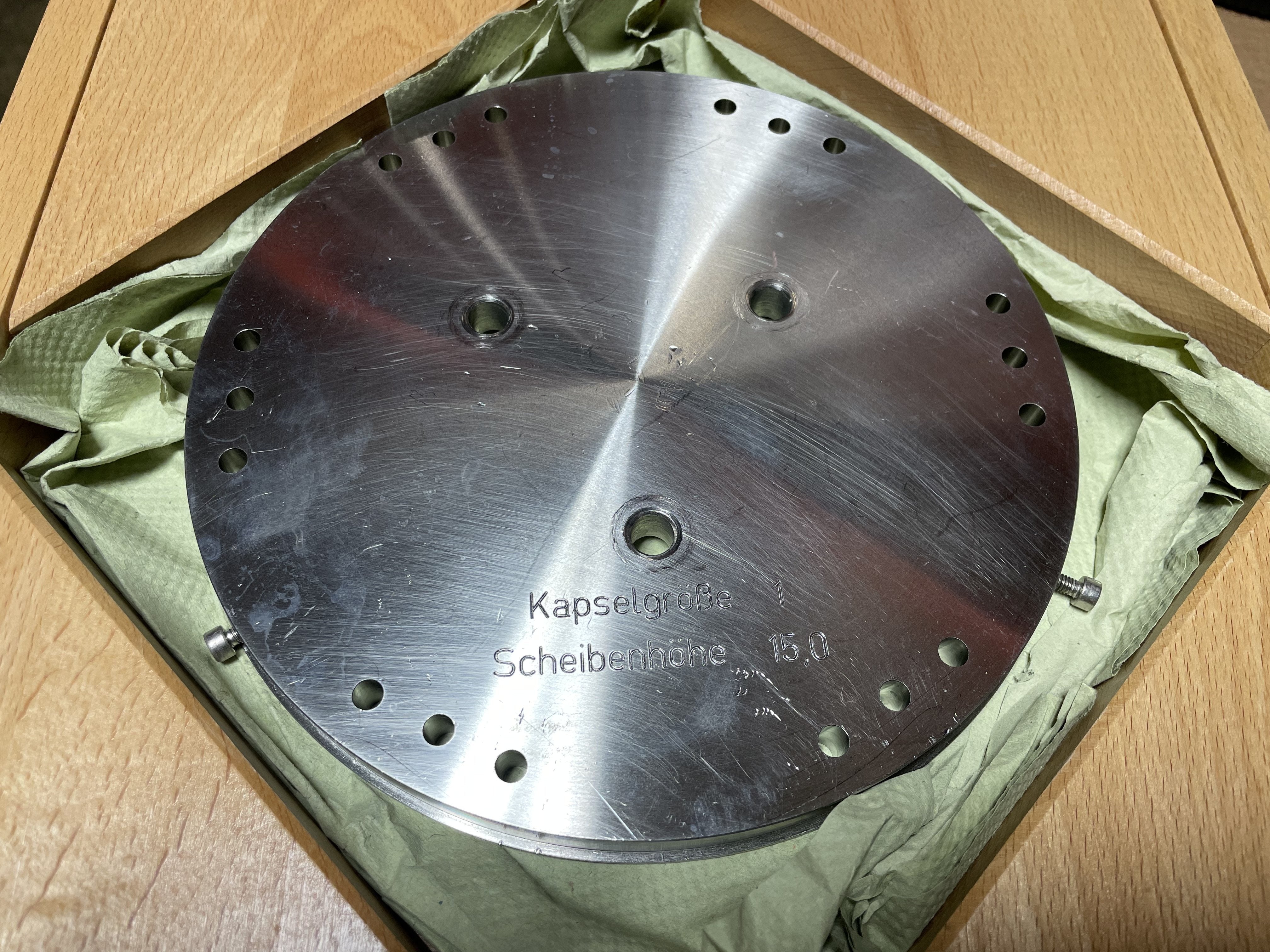 Dosing Disk Size 1, 15mm Fill for Bosch GKF400 – PharmParts