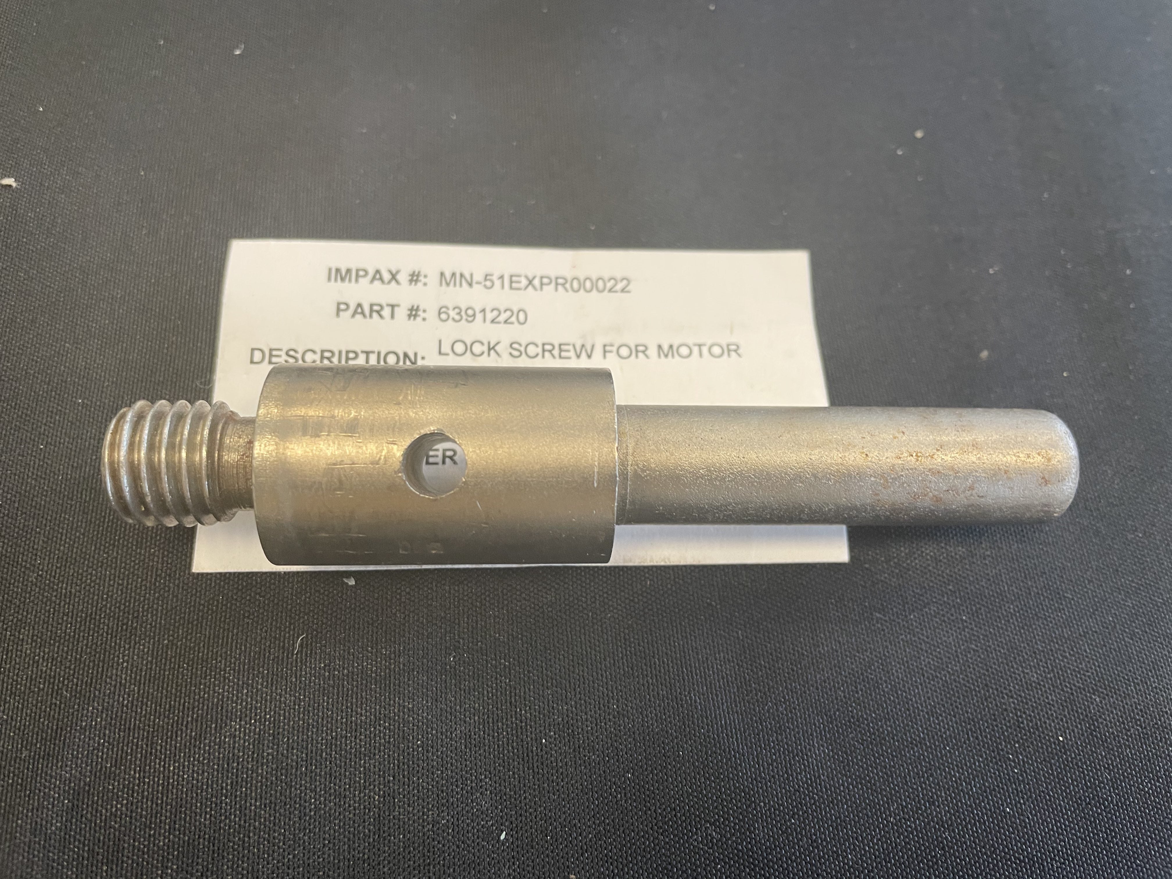 Lock Screw for Motor Adjustment on Manesty Express – PharmParts