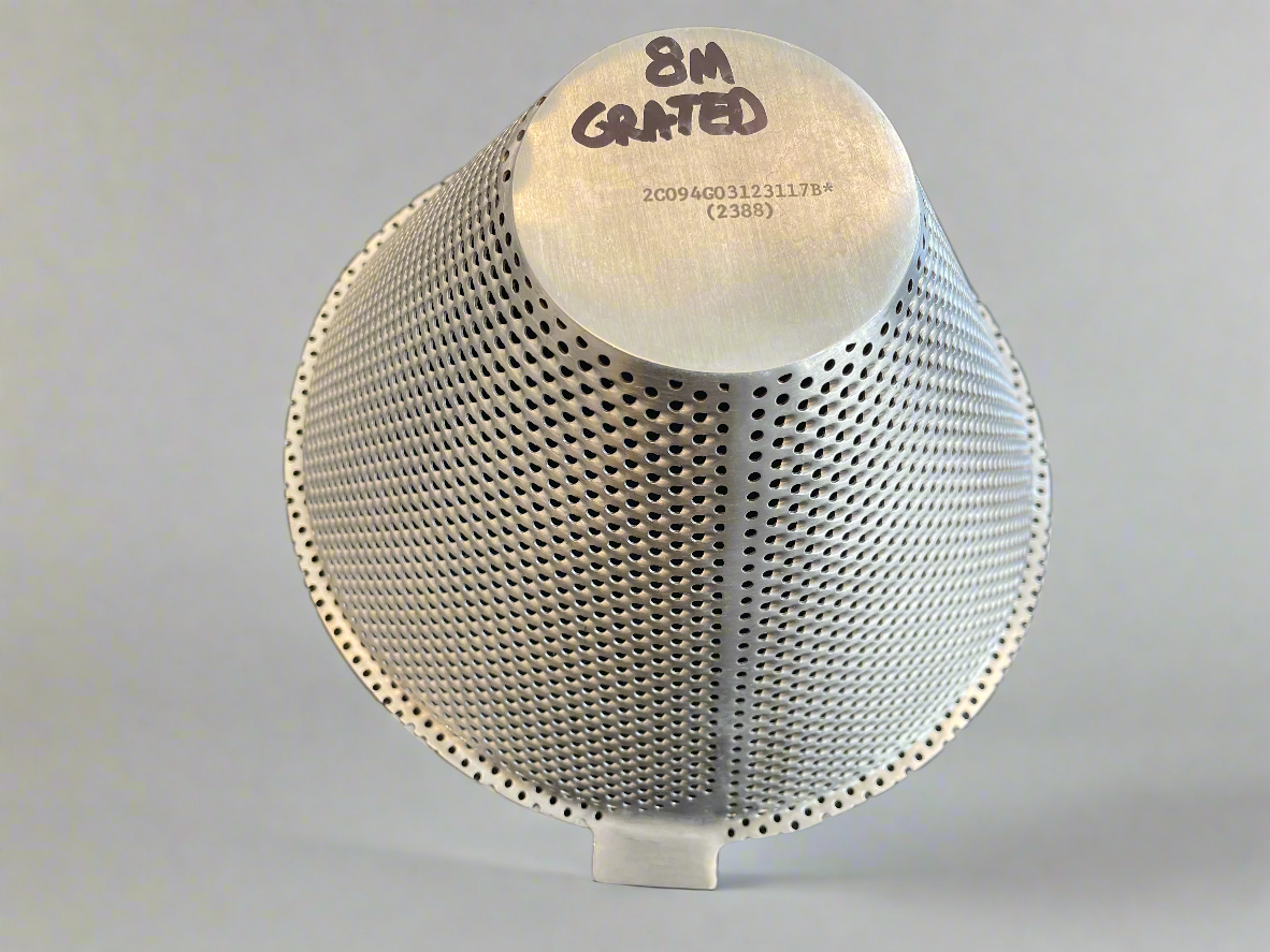 0.094" (8-Mesh) Grater Hole Screen for Quadro 194 Comil, OEM Part# 2C0 ...