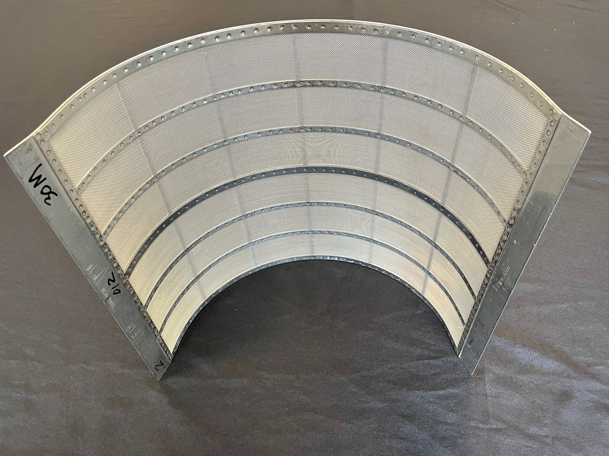 30-Mesh Screen for Fitzpatrick D12 Fitzmill, OEM Part# 1546 0030 ...