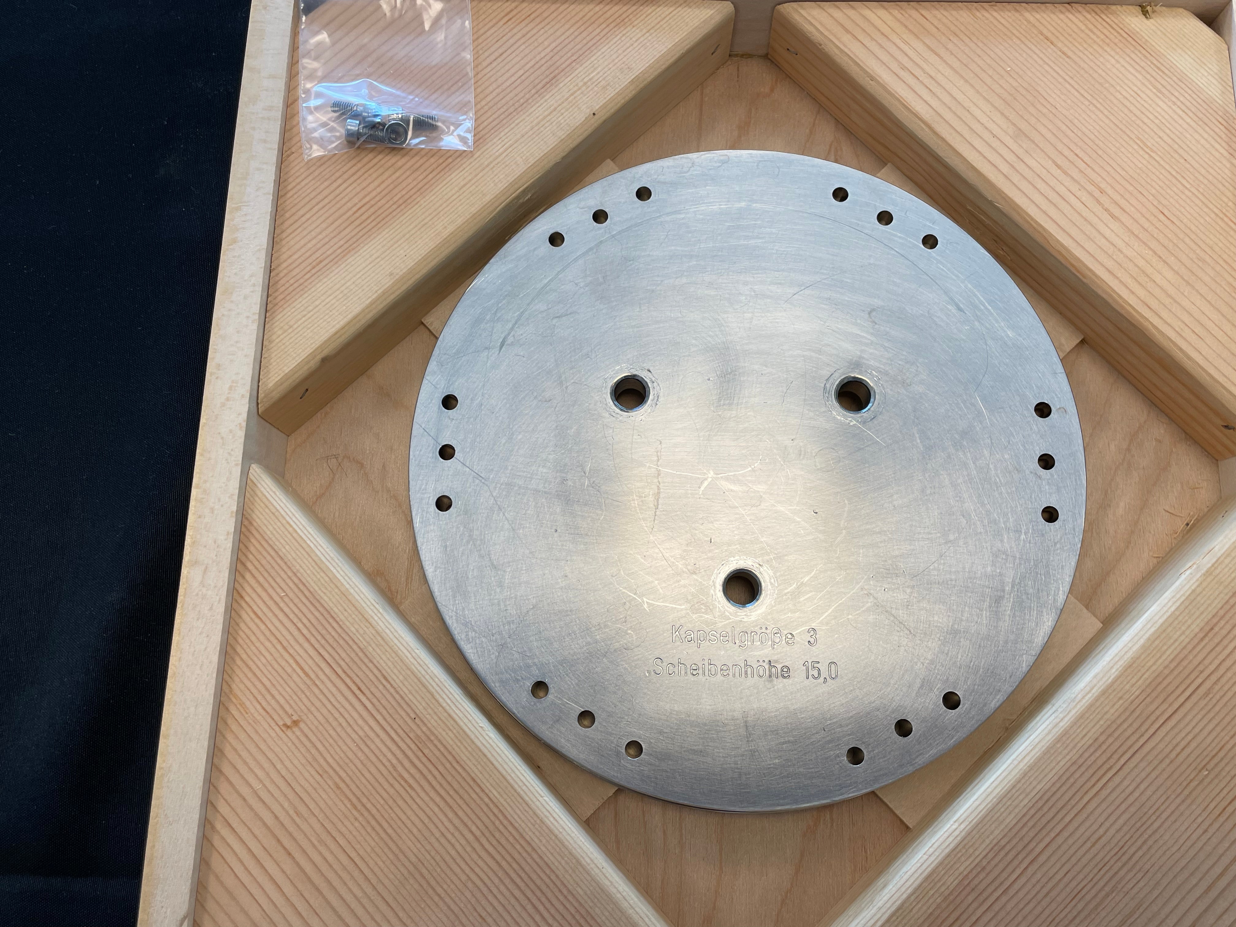 Dosing Disk Size 3, 15mm Fill for Bosch GKF 330/400 – PharmParts