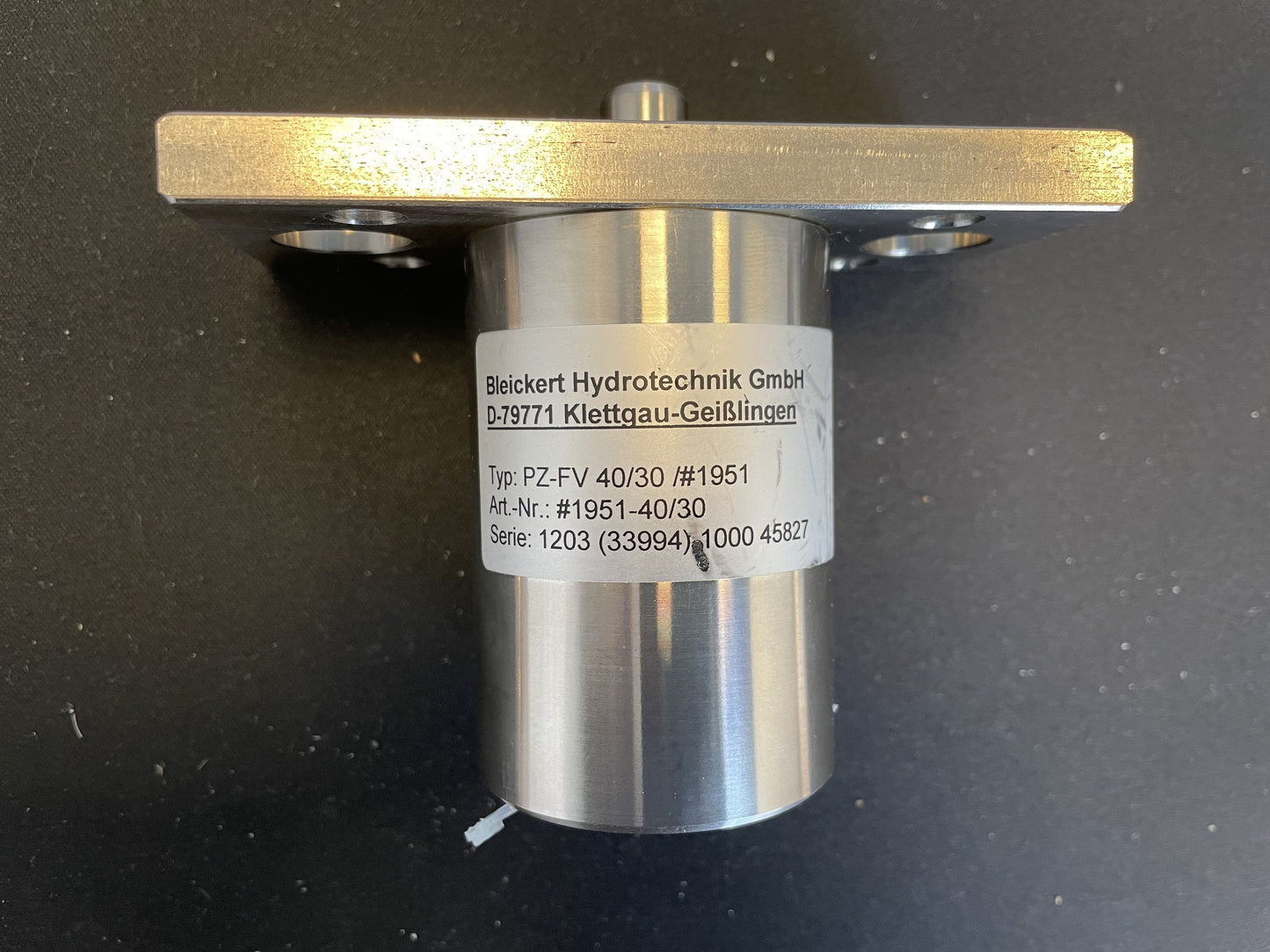 Glatt Pneumatic Cylinder – PharmParts