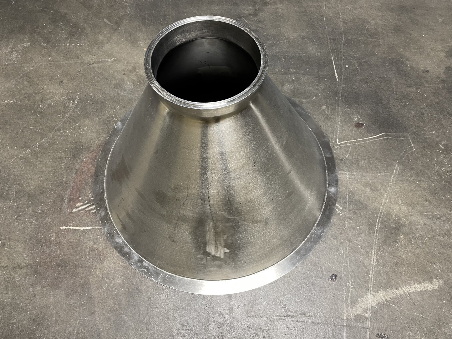 Hopper with 6" Pipe, S/S – PharmParts