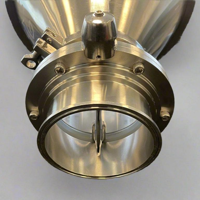 Hopper with Sanitary Valve 6" Fittings – PharmParts