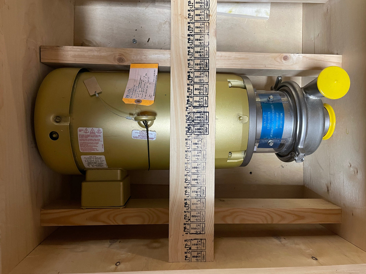 Jensen Clean In Place Pump 15HP for IMA Lyophilizer – PharmParts