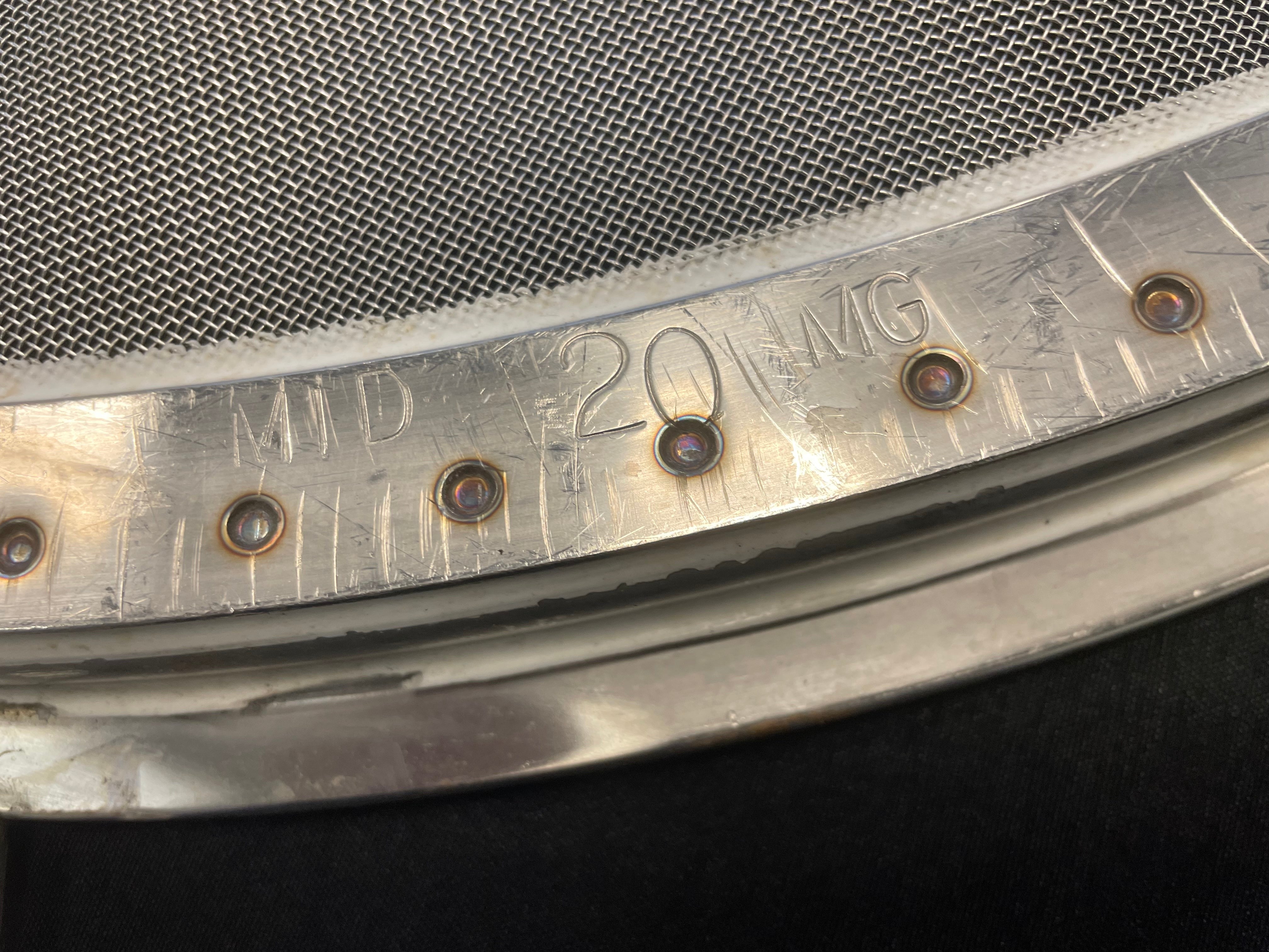 30" 20 Mesh Screen with Tabs for Sweco Sifter – PharmParts