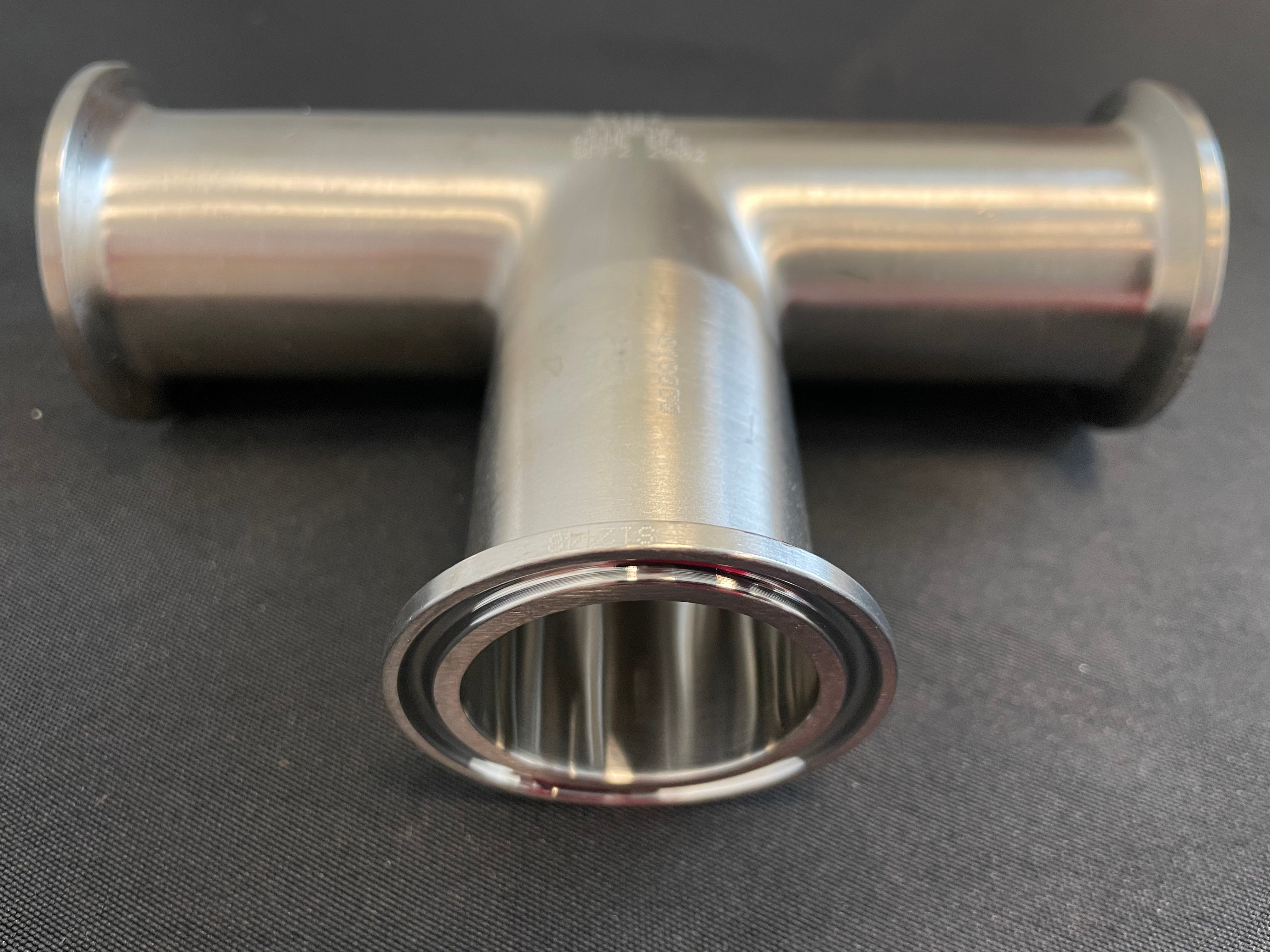 Tee 1.5" Sanitary Tube Fitting – PharmParts