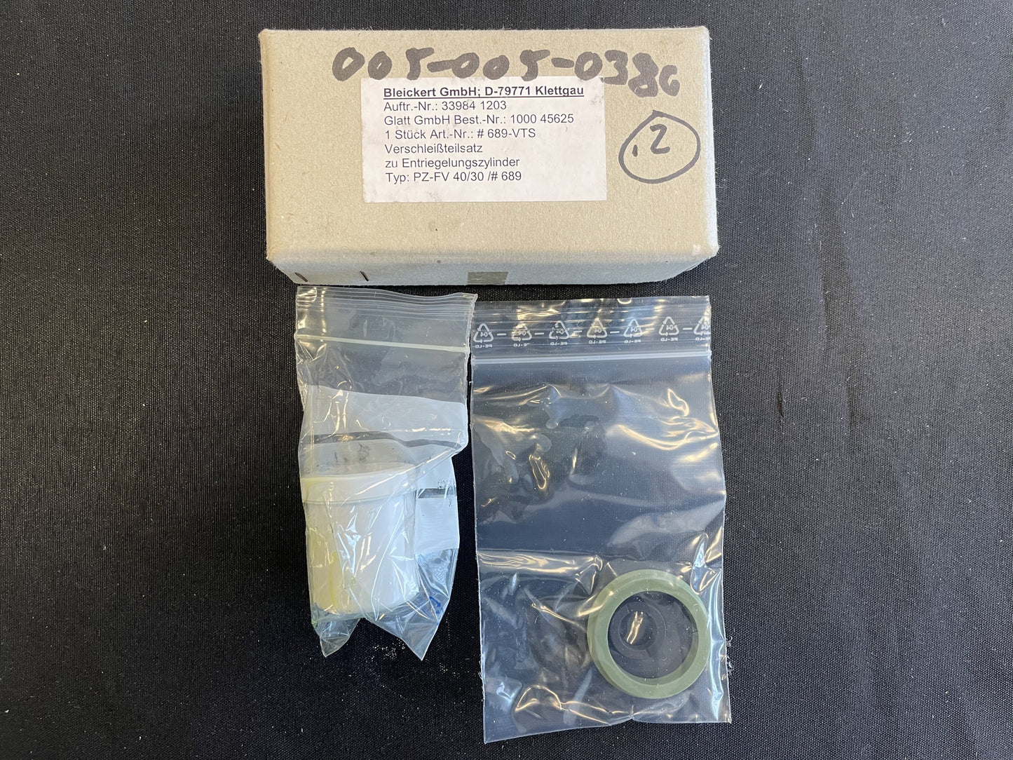 Rebuild Kit for Glatt Pneumatic Cylinder – PharmParts