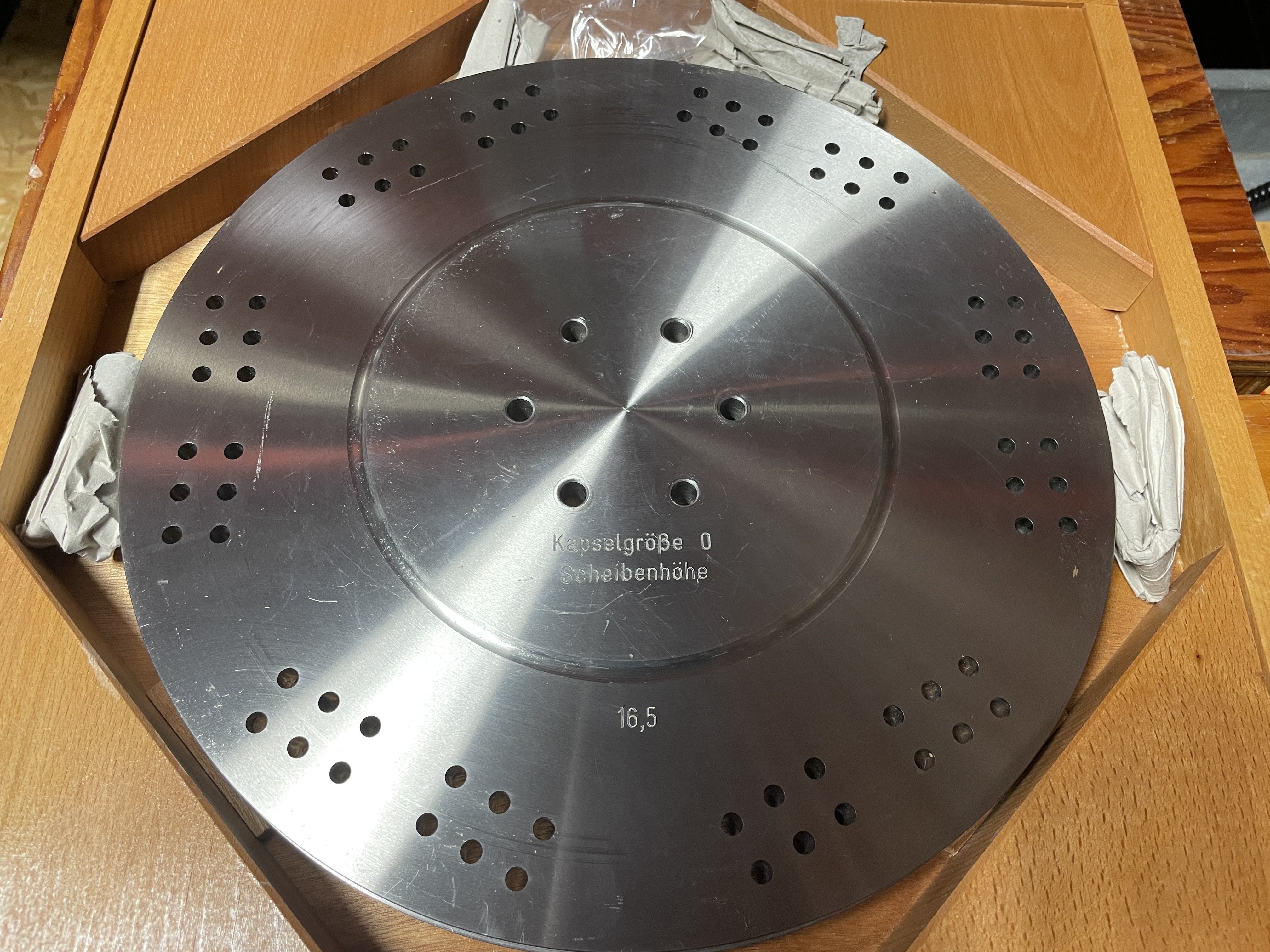 Dosing Disk Size 0, 16.5mm Fill for Bosch GKF1500 – PharmParts