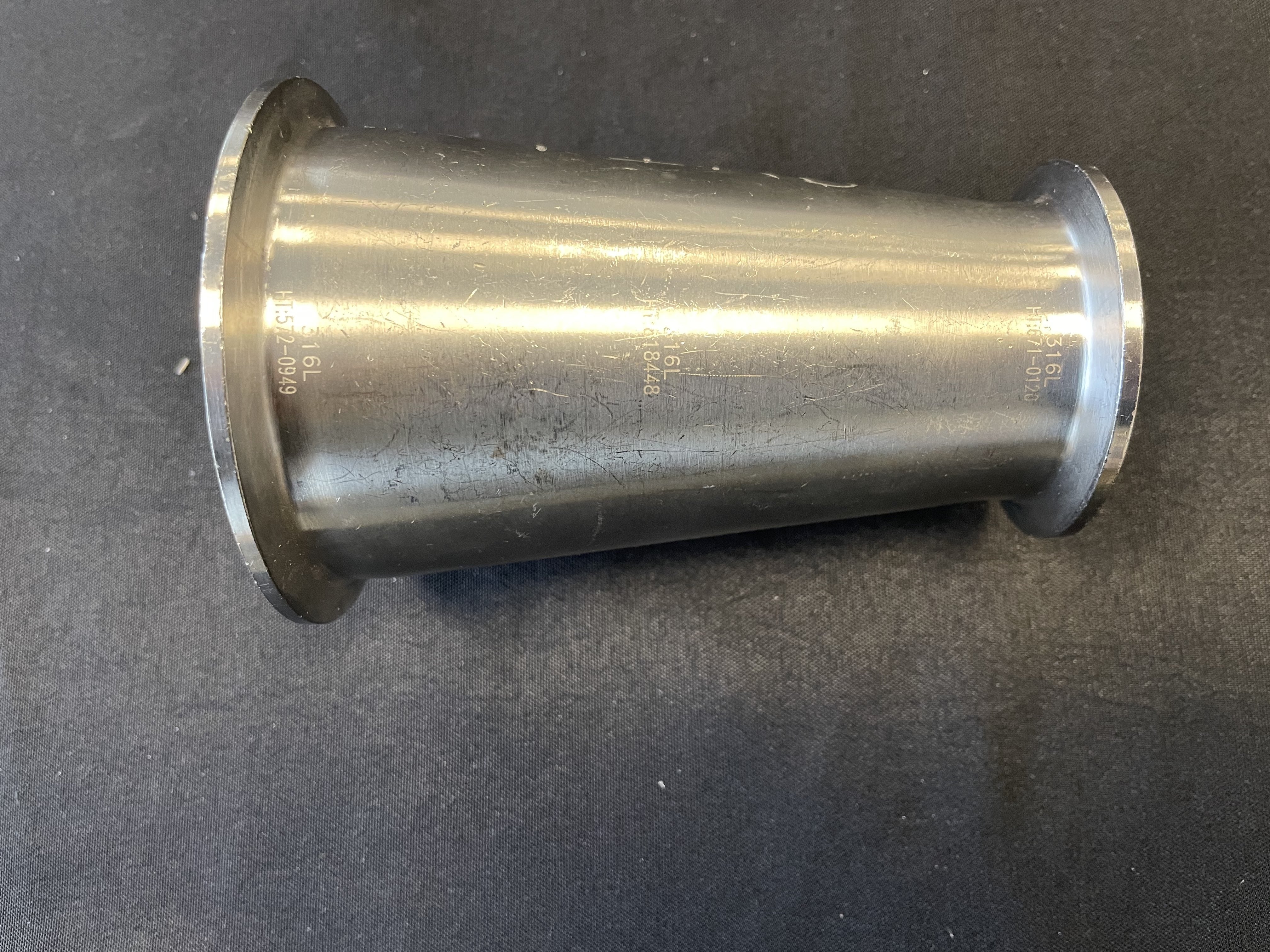 3" to 2" Reducer Sanitary Tube Fitting – PharmParts